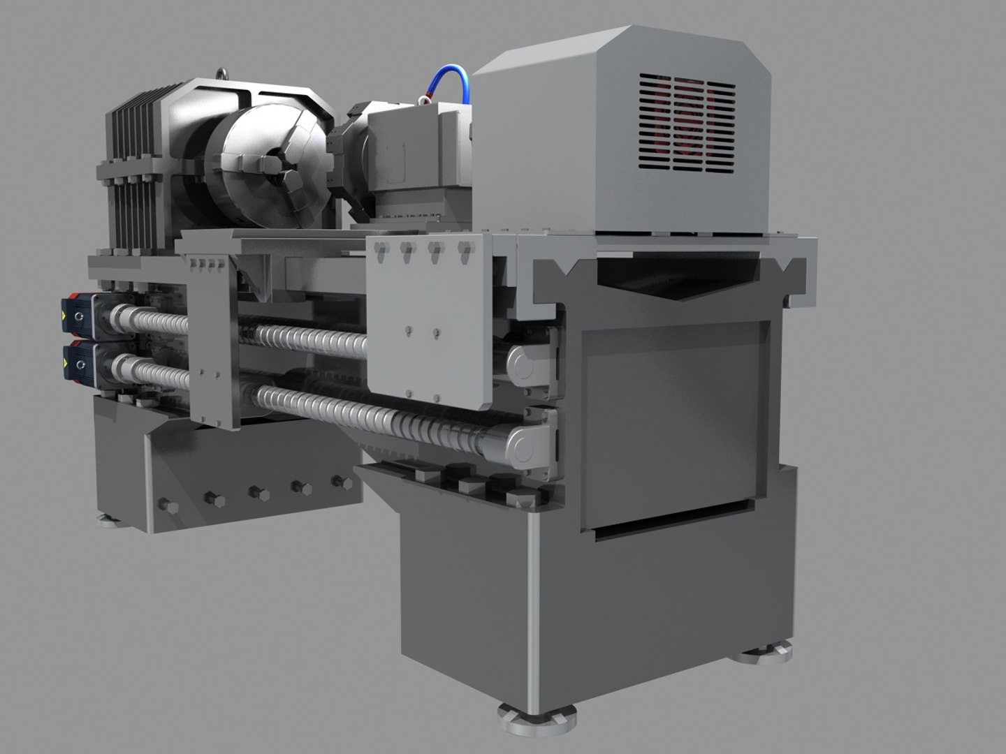 Cnc Machine Tool 02 3D Model - TurboSquid 1193892