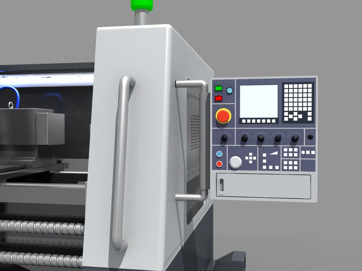 Cnc Machine Tool 02 3D Model - TurboSquid 1193892