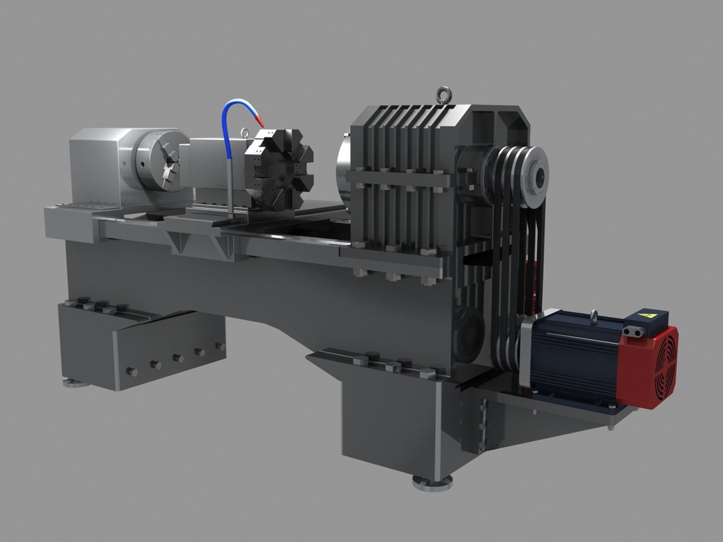 Cnc Machine Tool 02 3D Model - TurboSquid 1193892