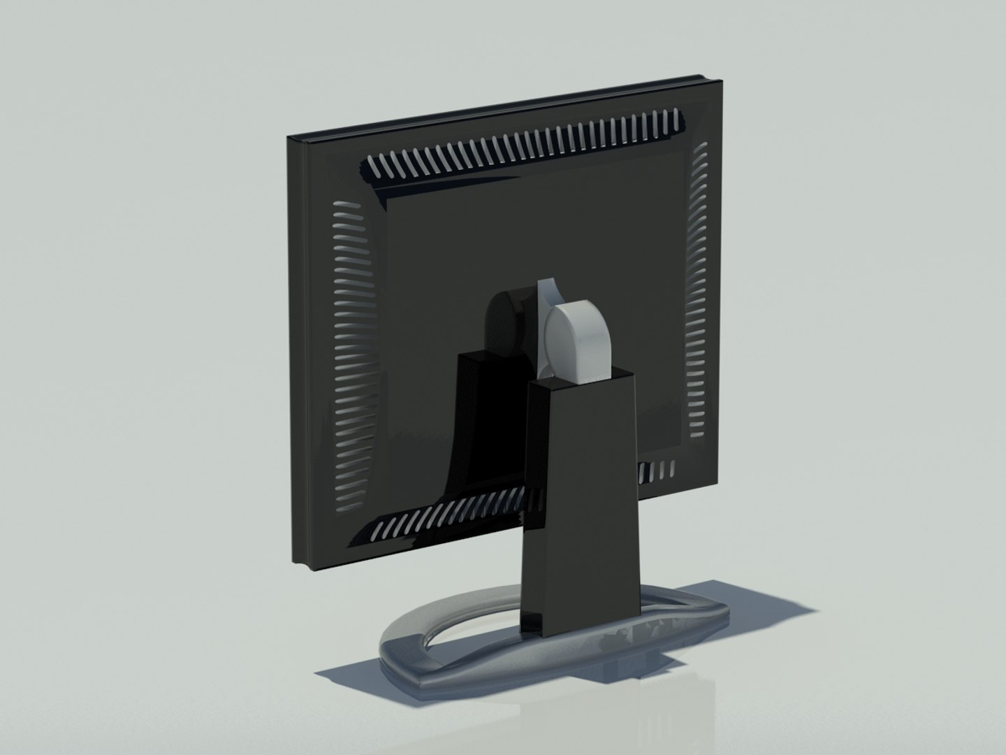 Dell Monitor 19 Inch 3d Model