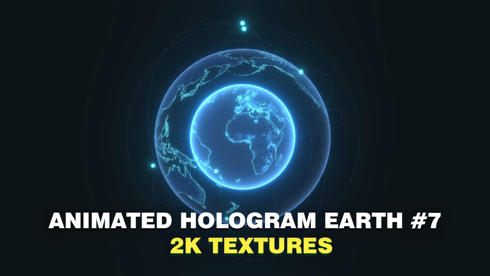 Animated Hologram Planet Earth 7 Sci-Fi 3D Model - TurboSquid 2042164