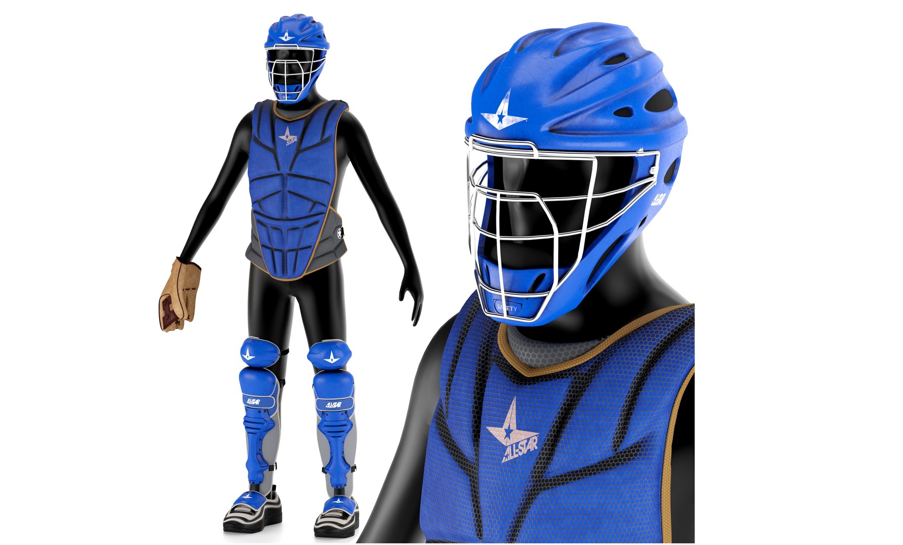 Baseball Player Clothing 3D Model - TurboSquid 2223016