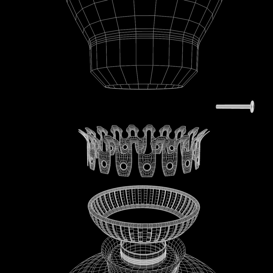 Kerosene Oil Lantern Lamp 3d 3ds