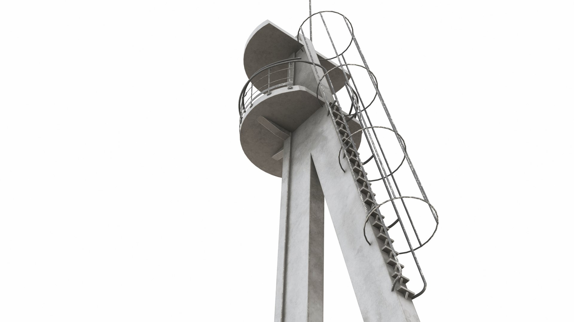 Futuristic Coast Guard Tower 01 3D Model - TurboSquid 2113401