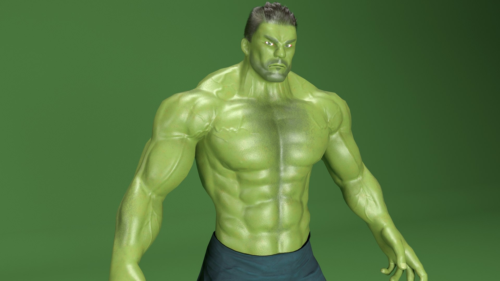 3D Hulk - TurboSquid 1705067