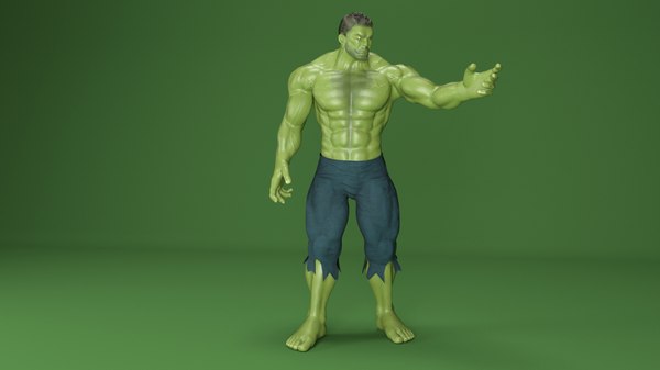 3D hulk - TurboSquid 1705067