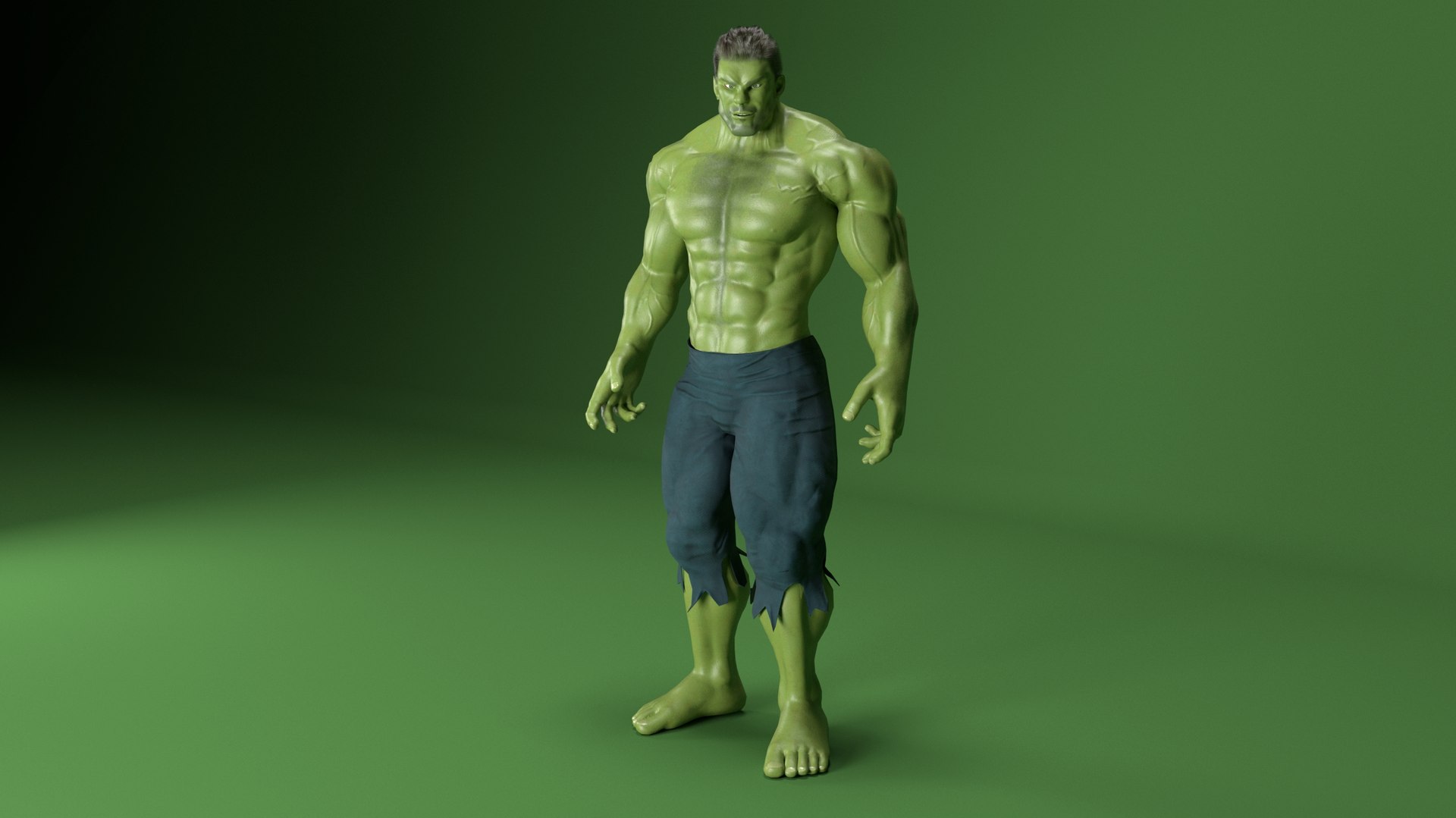 3D Hulk - TurboSquid 1705067