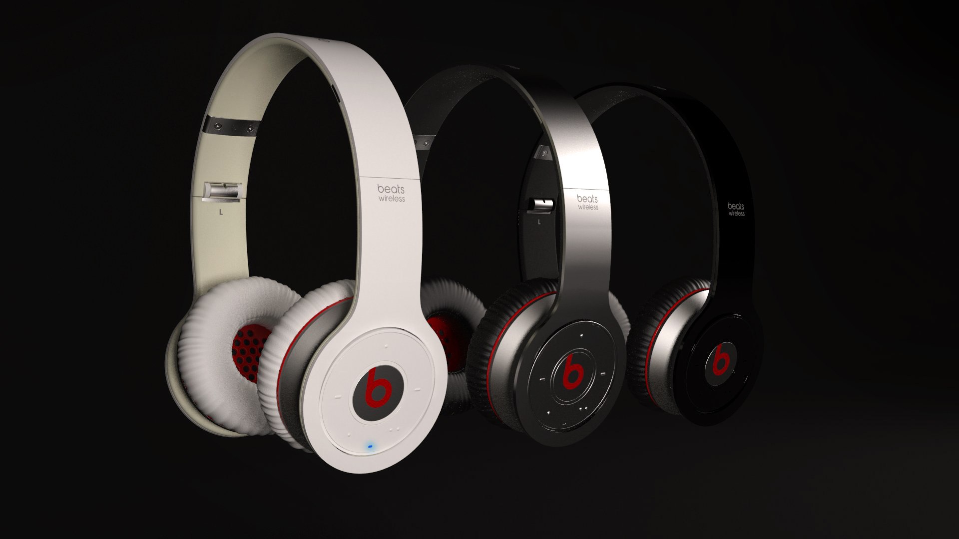 3d model beats wireless