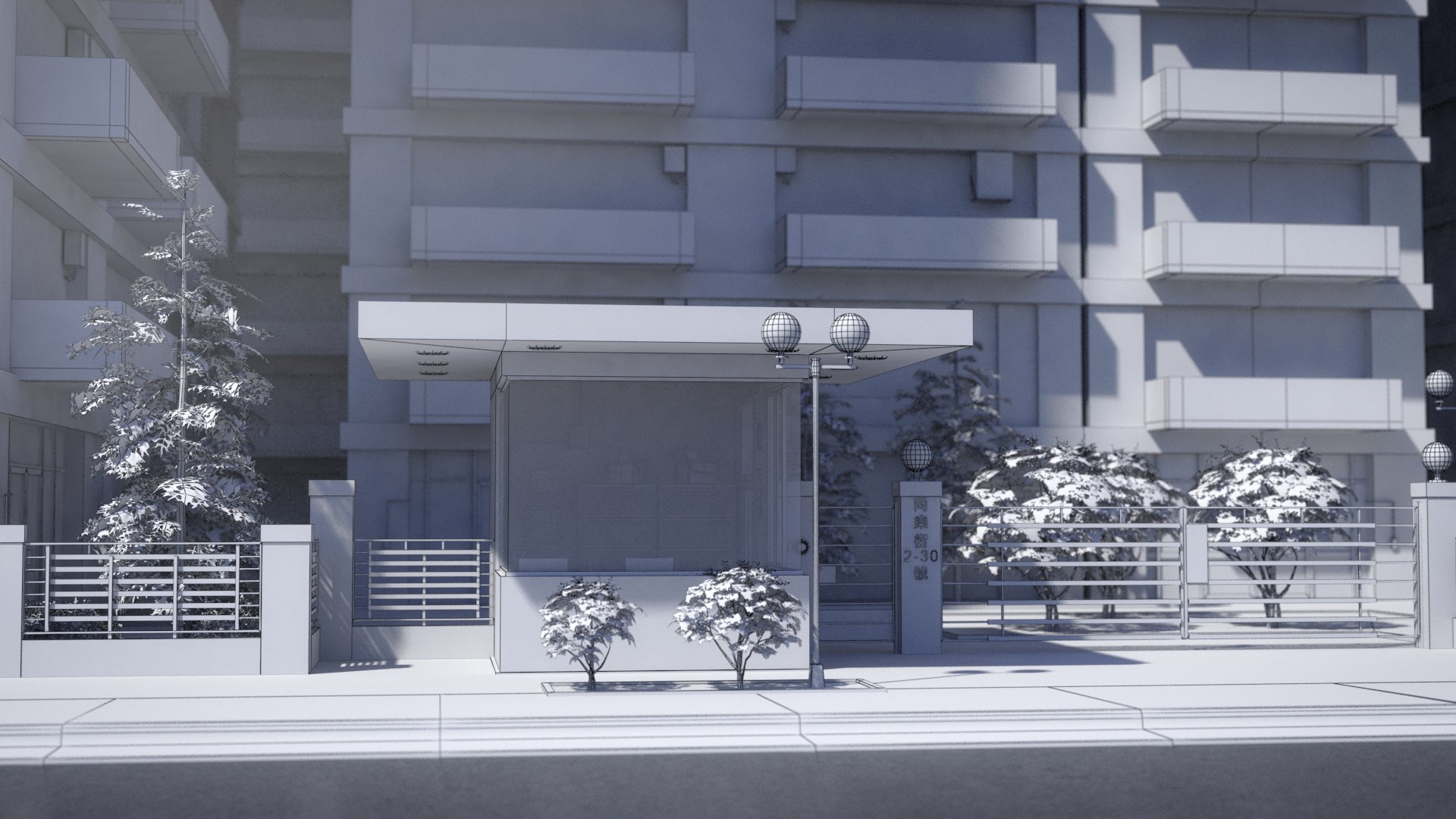 Guard Station 3D Model - TurboSquid 2337734