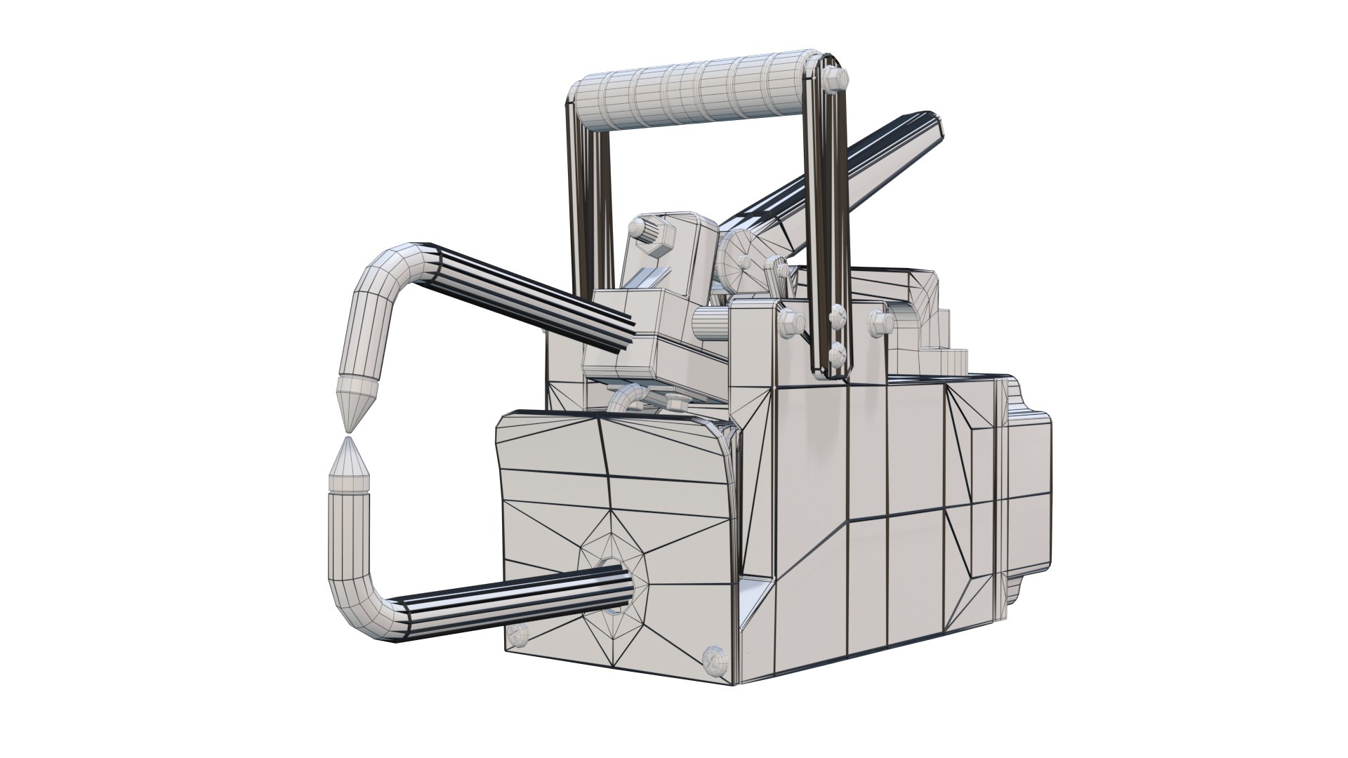 Welding Machine Low Poly 3D Model 3D Model - TurboSquid 2336255