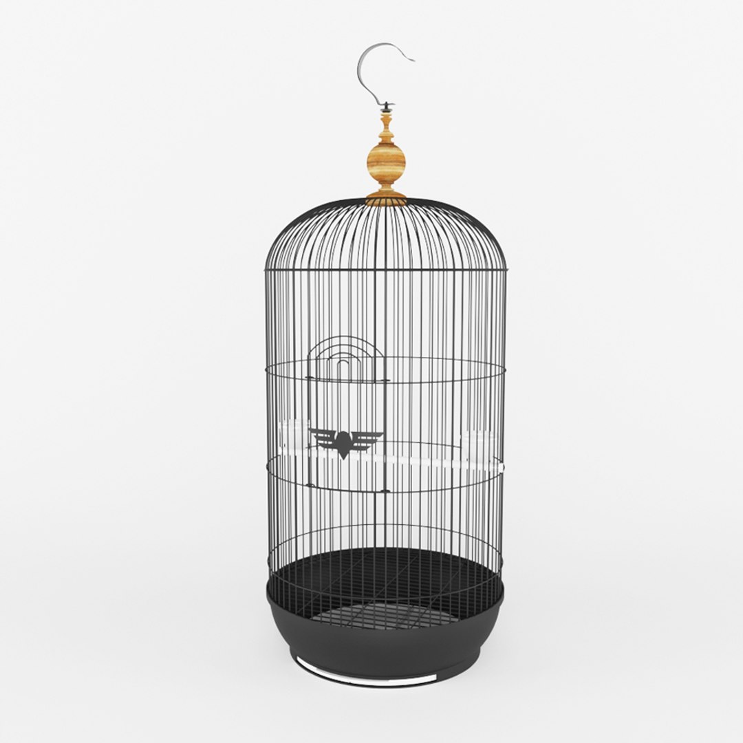 3D bird cage model - TurboSquid 1548312