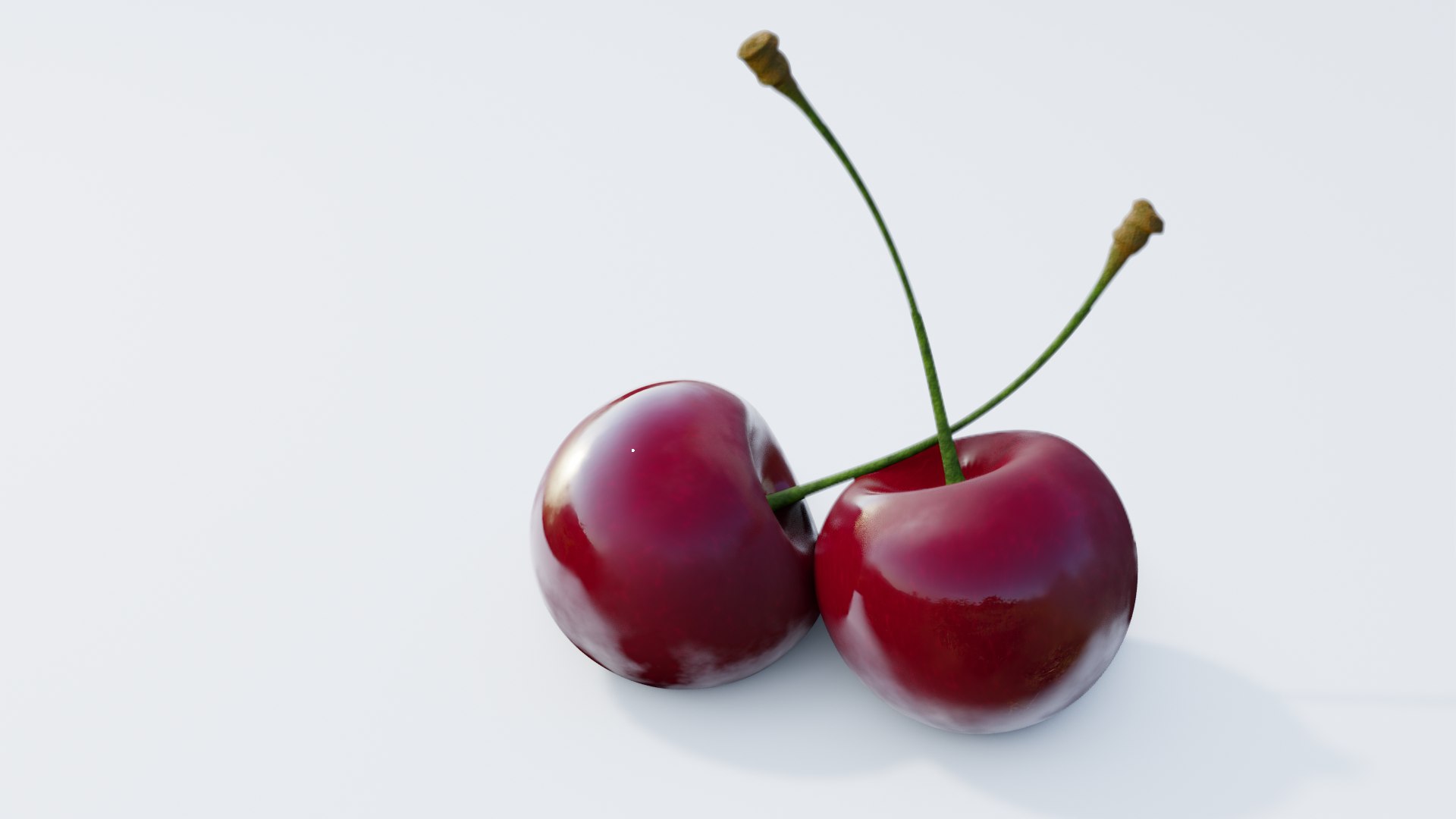 3D Model Fruit Cherry Food - TurboSquid 1600399