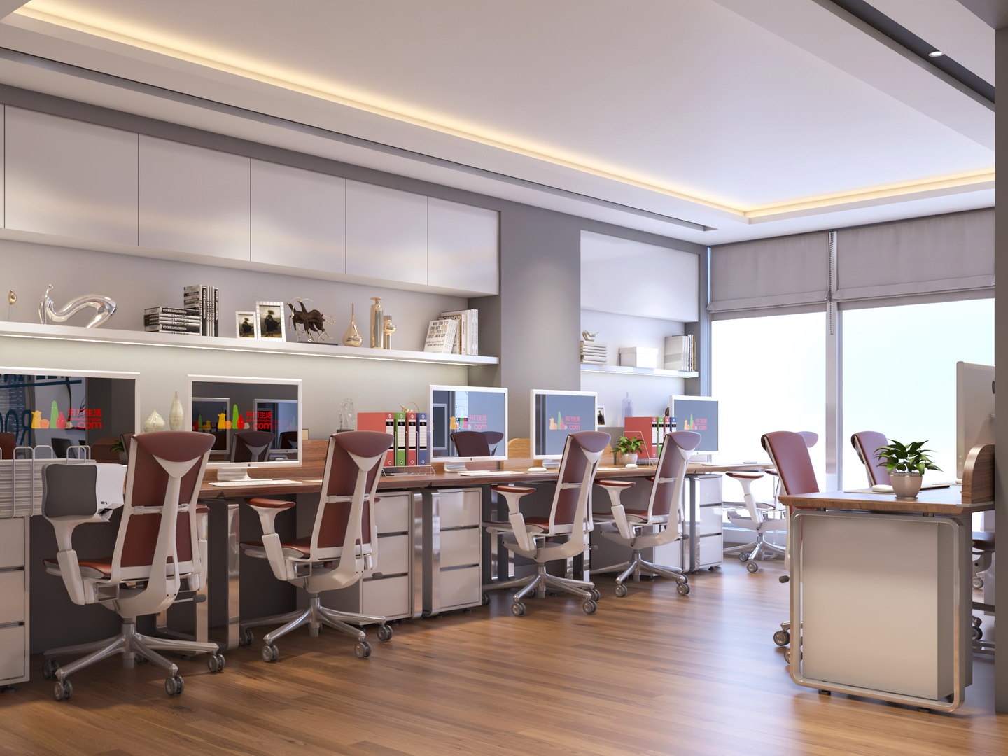 3D Model Modern Office - TurboSquid 2034037