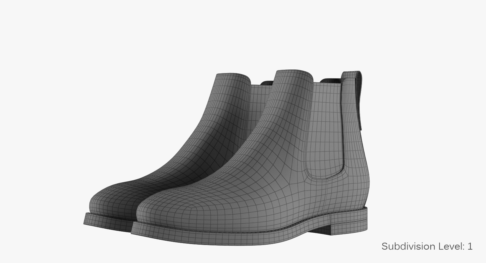 3D Chelsea Boots - TurboSquid 1328230