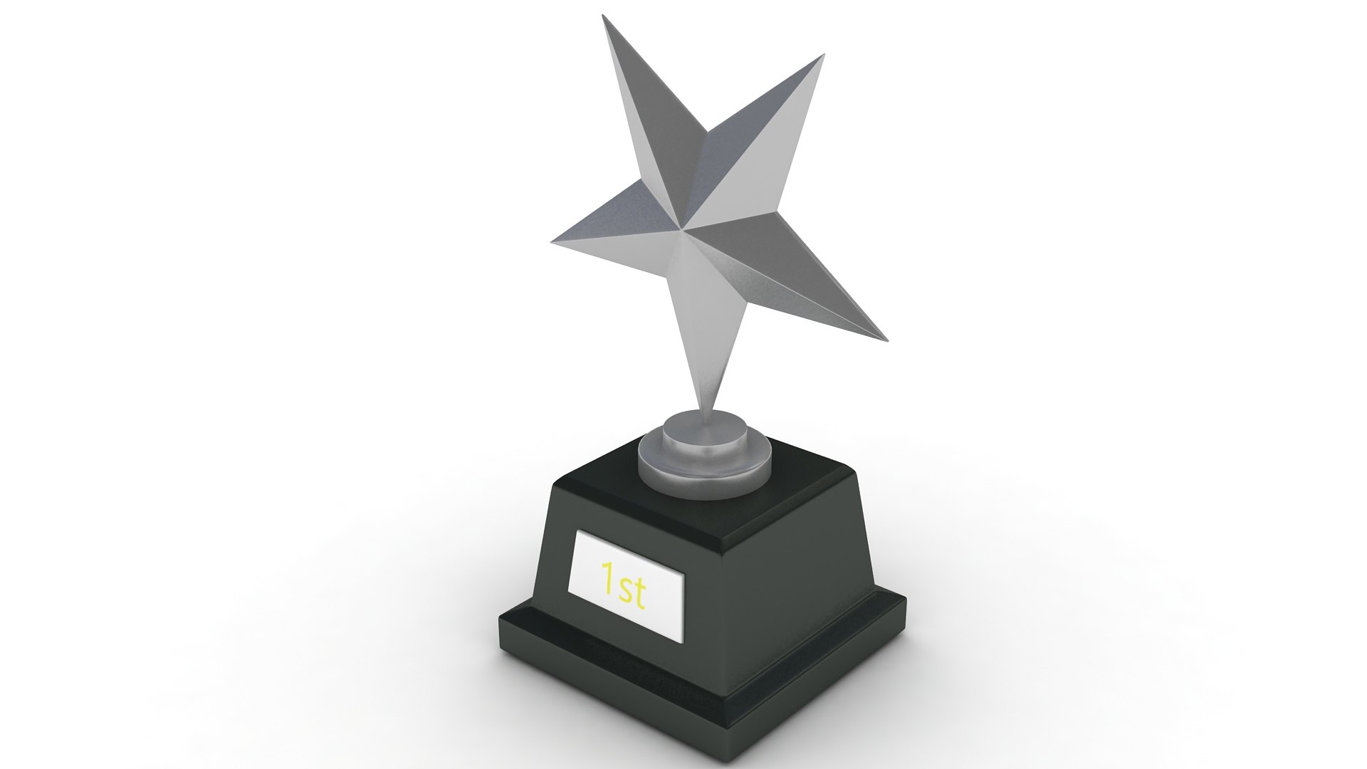 Star Trophy Awards 3D Model - TurboSquid 2013255