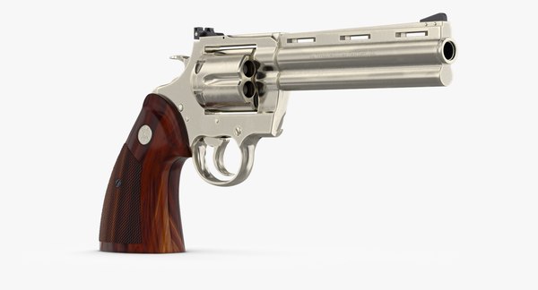 modelo 3d Revólver Colt Python - TurboSquid 1101910