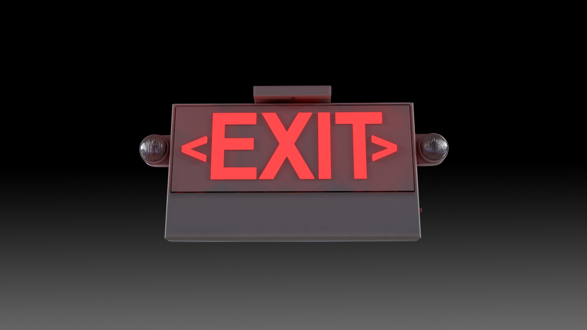 3D model Exit Sign - TurboSquid 1743951