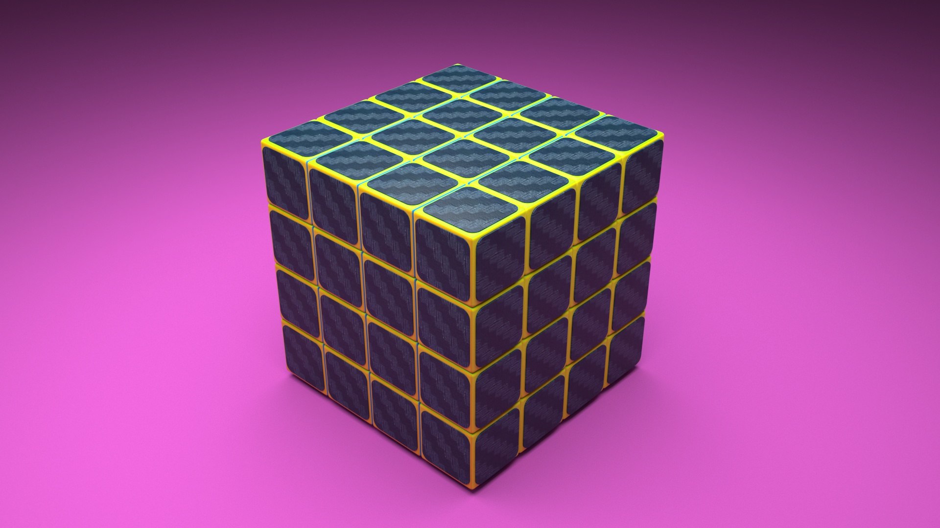 3D Rubiks Cube 4x4x4 - TurboSquid 1793383