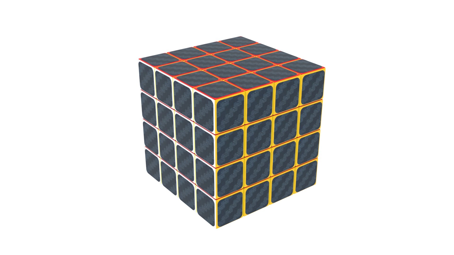 3D Rubiks Cube 4x4x4 - TurboSquid 1793383