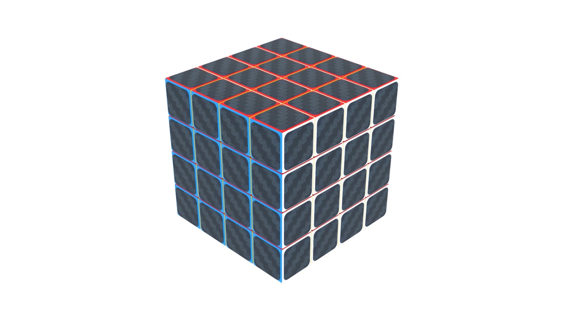 3D Rubiks Cube 4x4x4 - TurboSquid 1793383