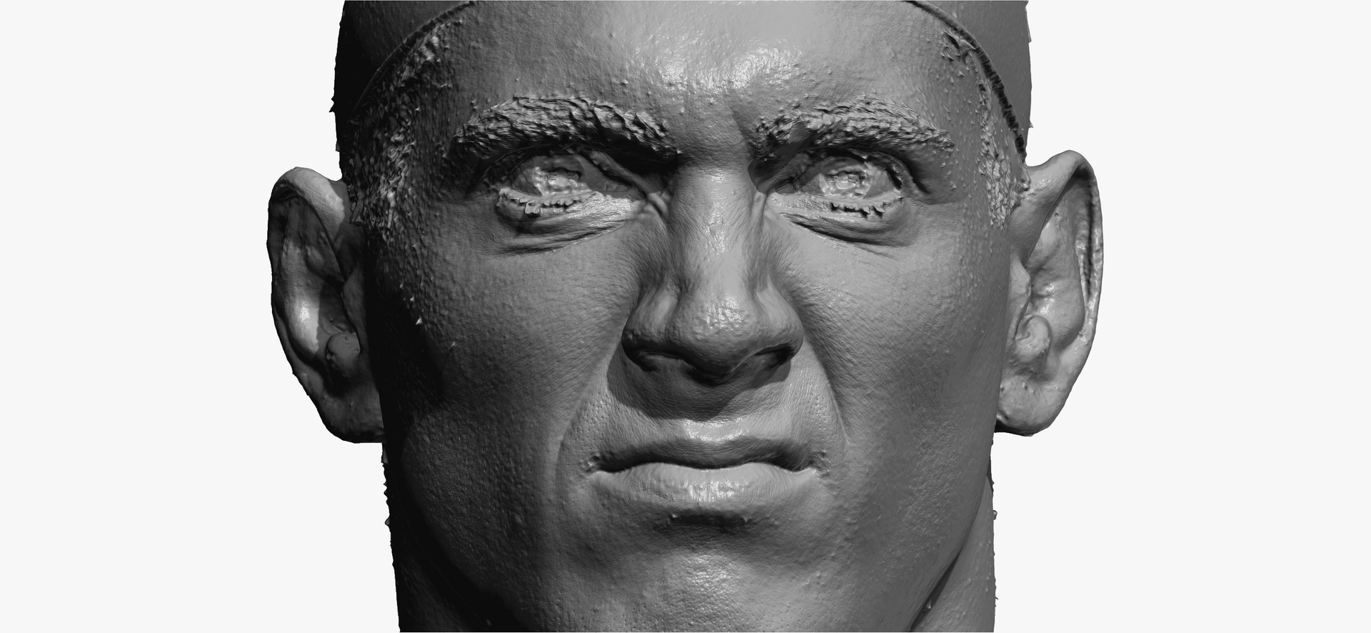 3D Mike Human Head Nasolabial - TurboSquid 1588709