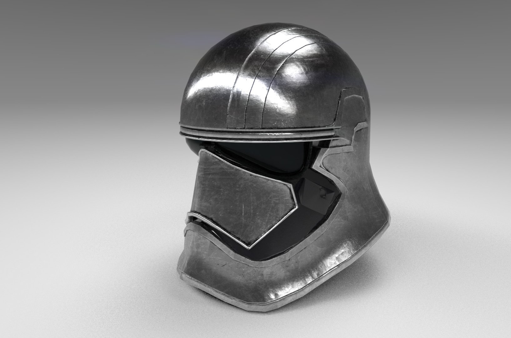 Phasma Helmet Model - TurboSquid 1402360