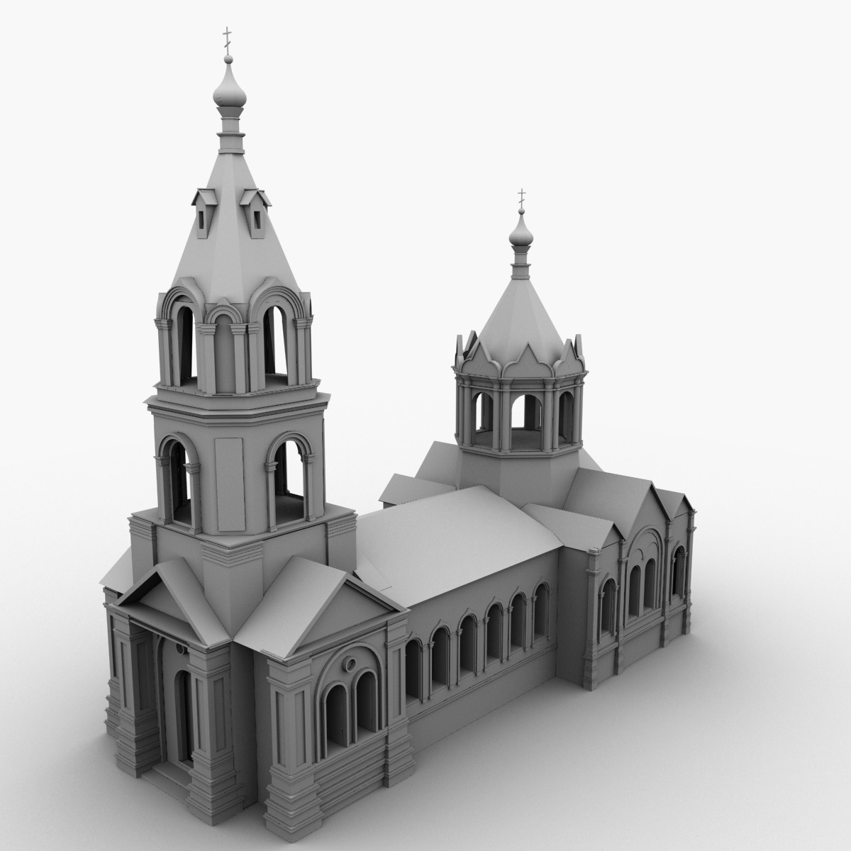 church 3d 3ds