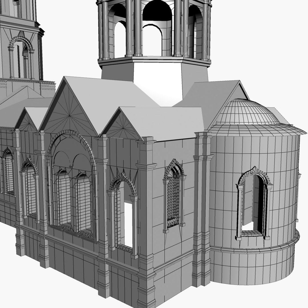 Church 3d 3ds