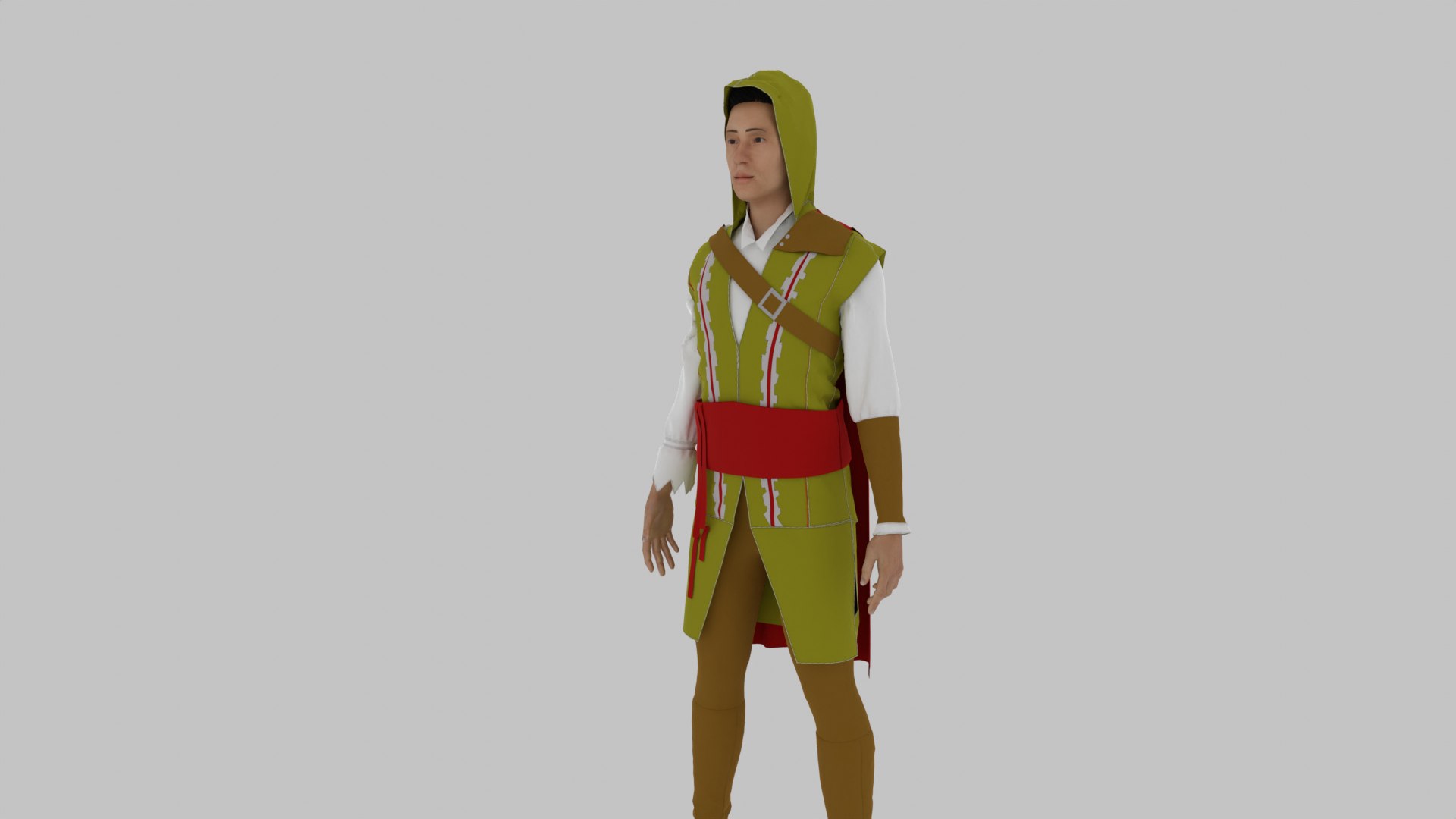Assassin Character Model - TurboSquid 1970612