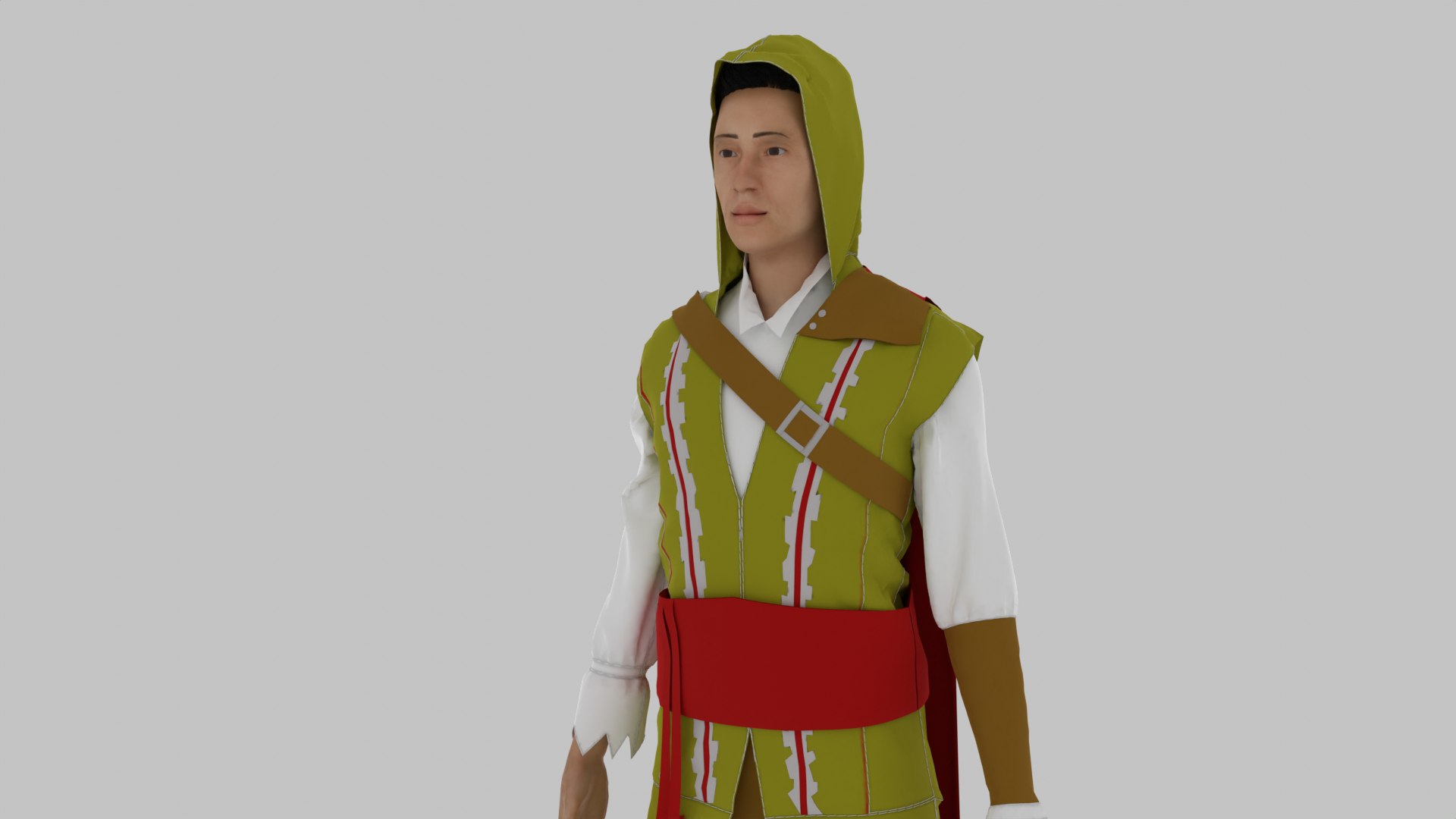 Assassin Character Model - TurboSquid 1970612