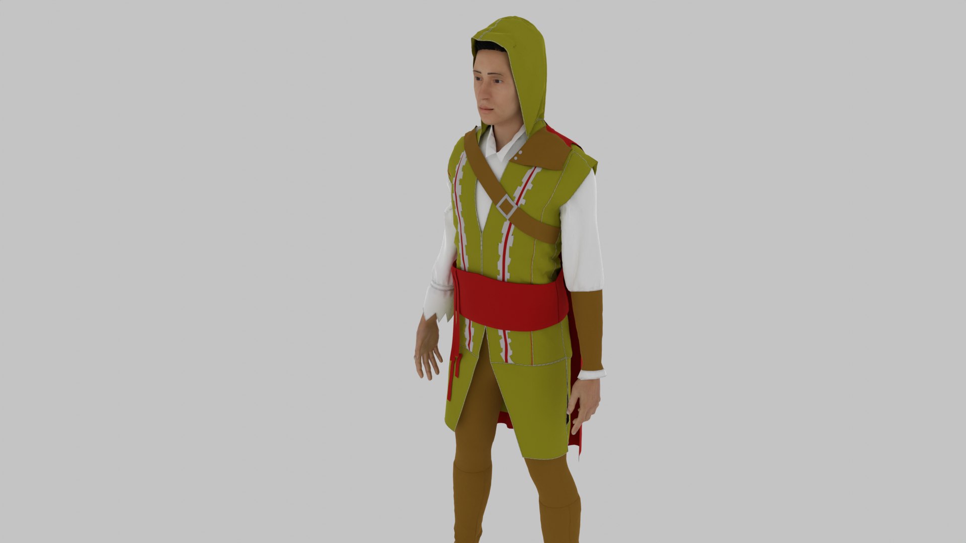 Assassin Character Model - TurboSquid 1970612
