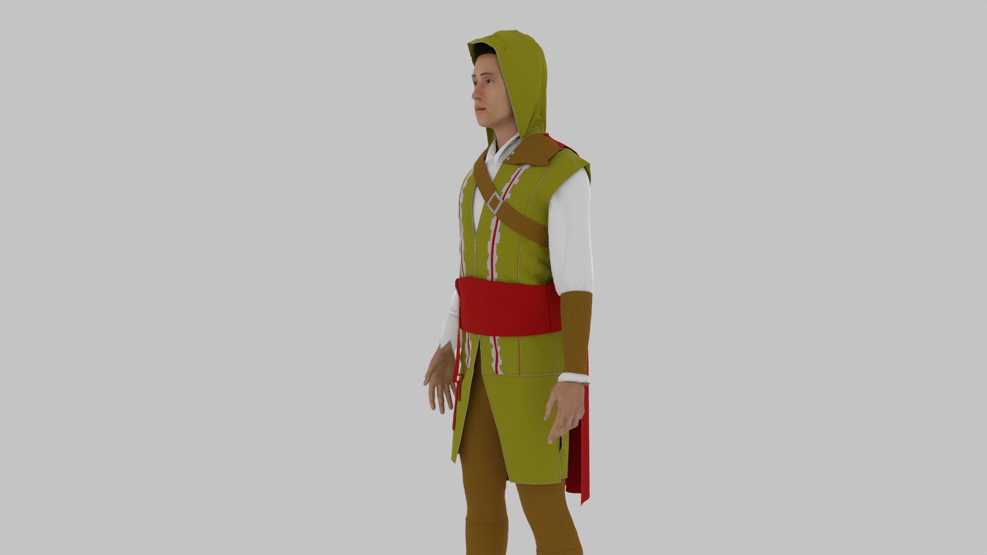 Assassin Character Model - TurboSquid 1970612