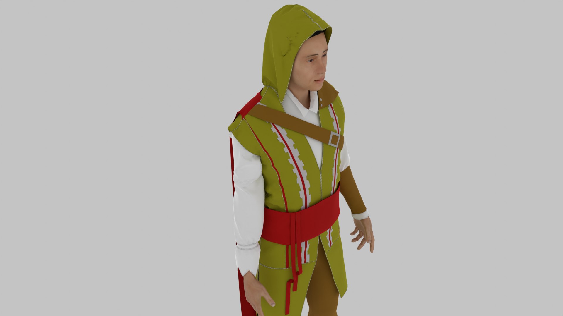 Assassin Character Model - TurboSquid 1970612