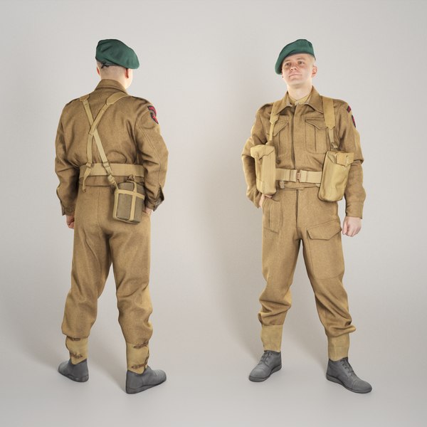 Scanned british character 3D - TurboSquid 1696763