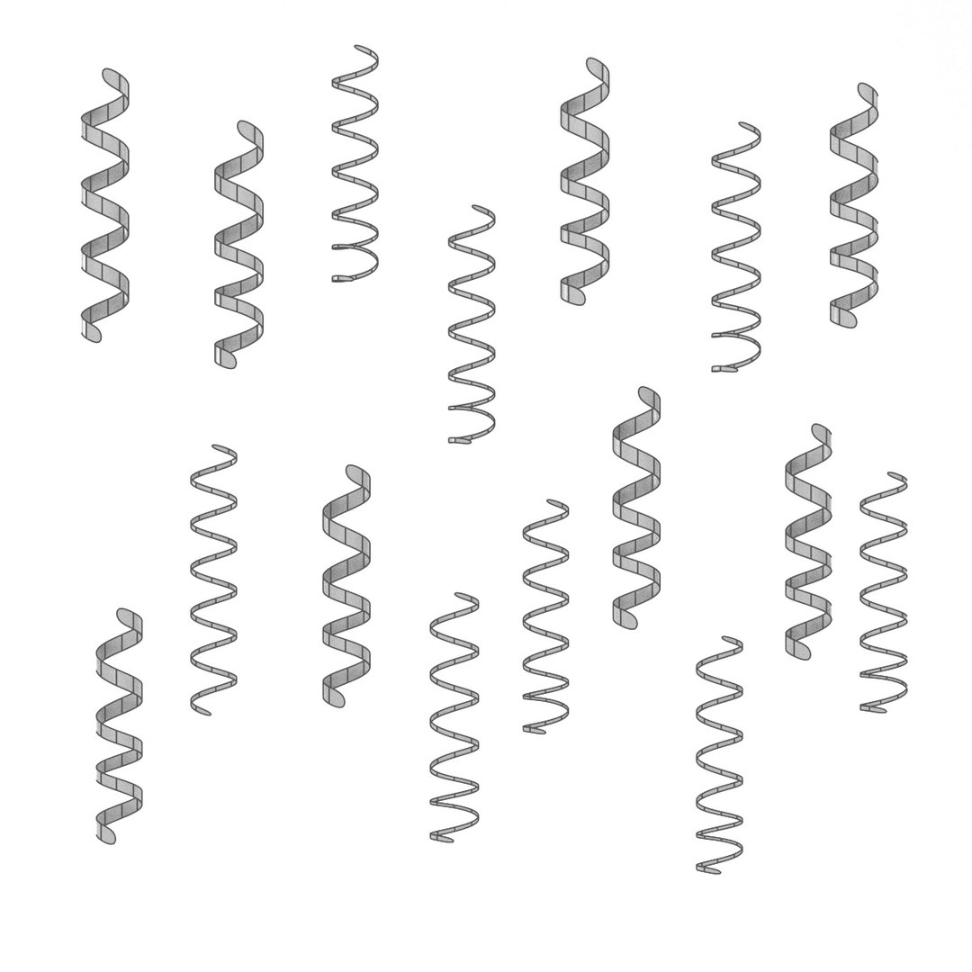 Confetti 3d Model