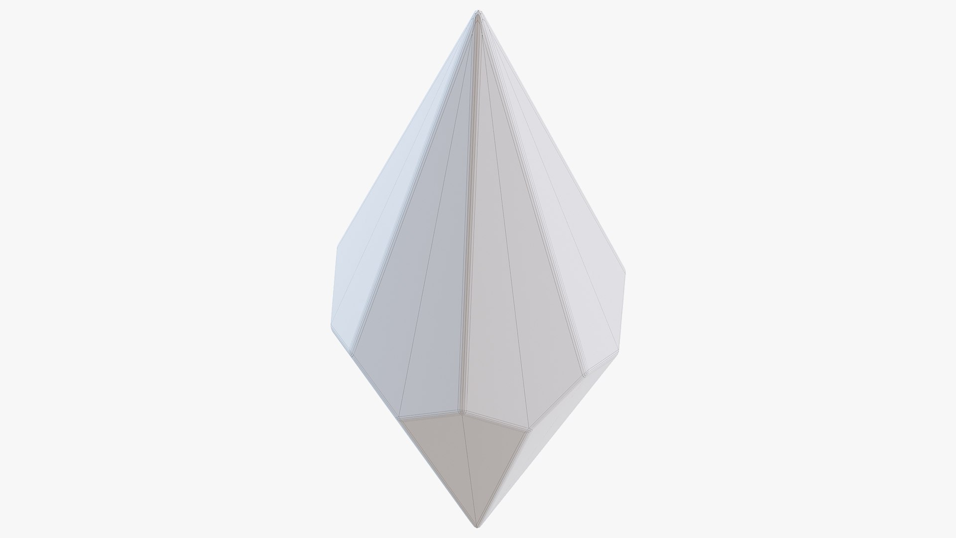 Heptogonal Trapezohedron Deltoid 3D - TurboSquid 2210932