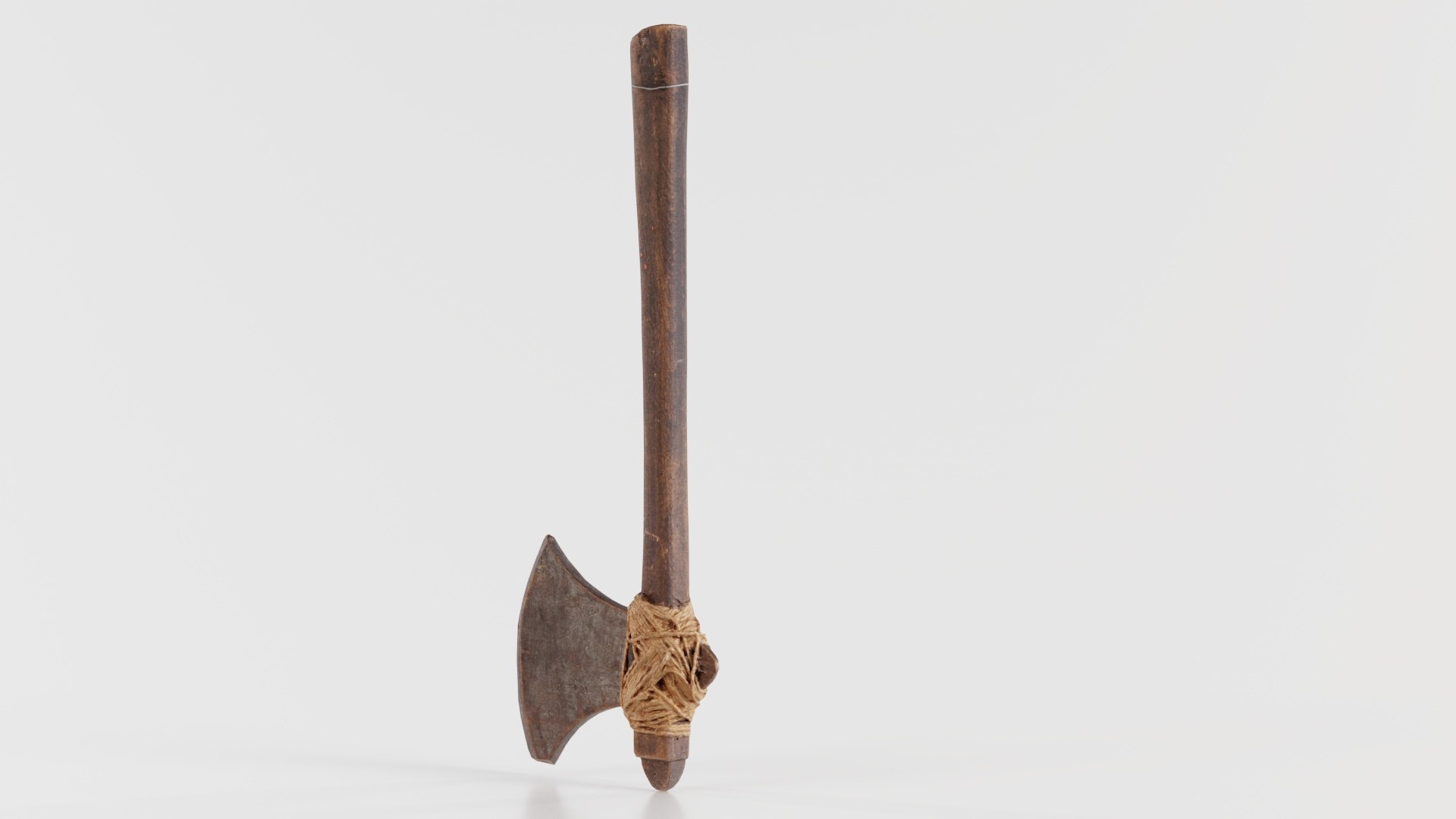 Wooden Rope Axe Remastered 3D - TurboSquid 2363613