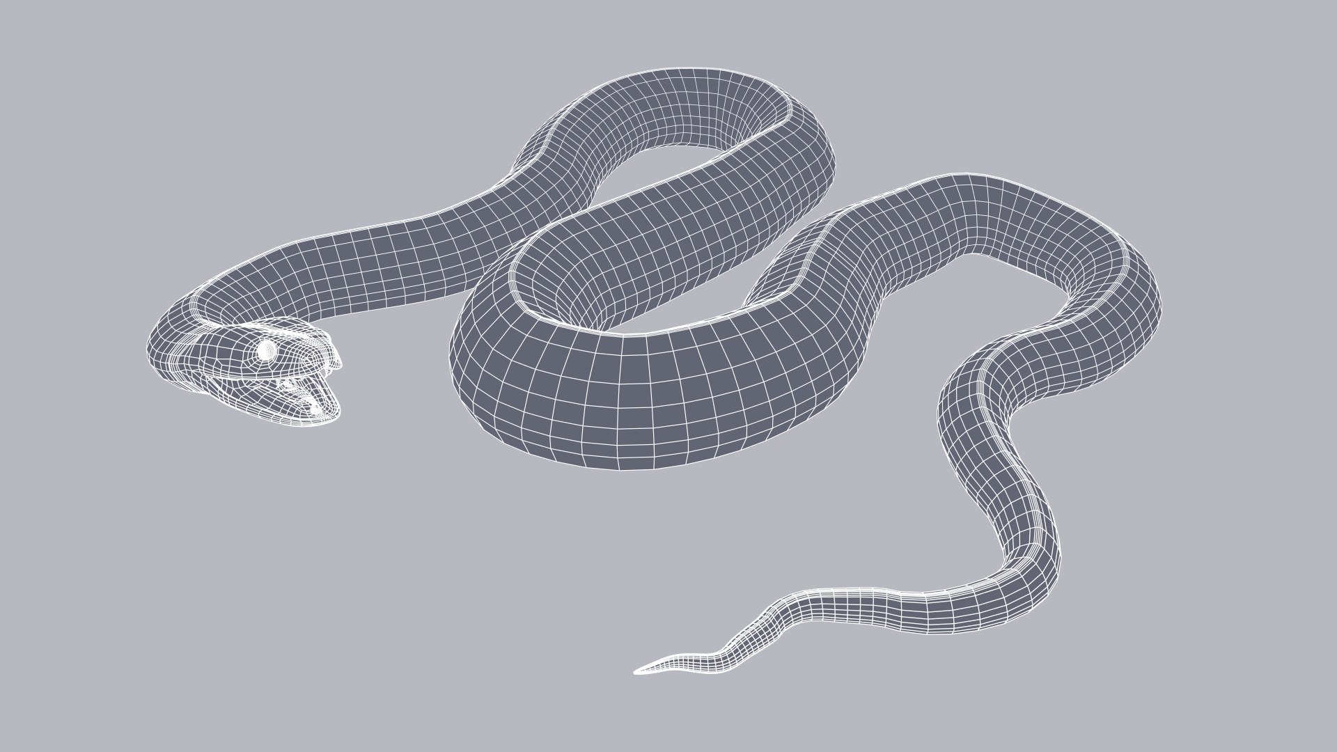 3D Rigged Tiger Snake - TurboSquid 1952302
