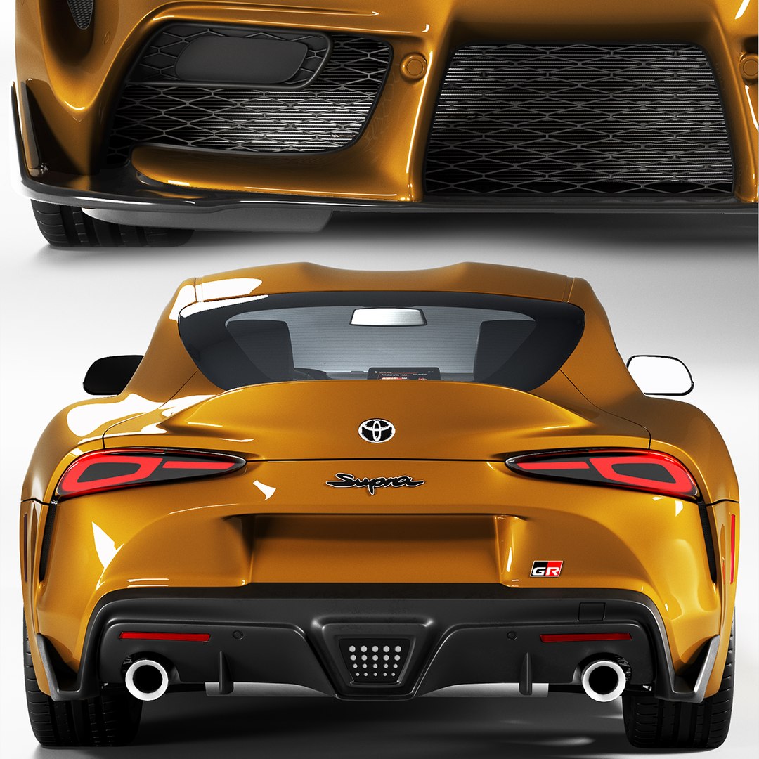 Toyota Supra Gr 3D Model - TurboSquid 1521086