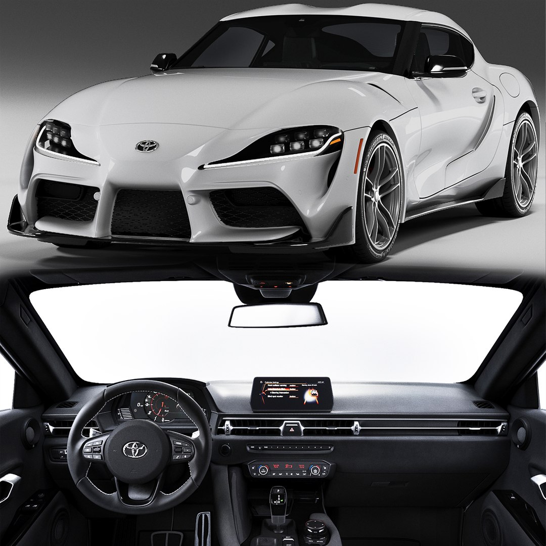Toyota Supra Gr 3D Model - TurboSquid 1521086