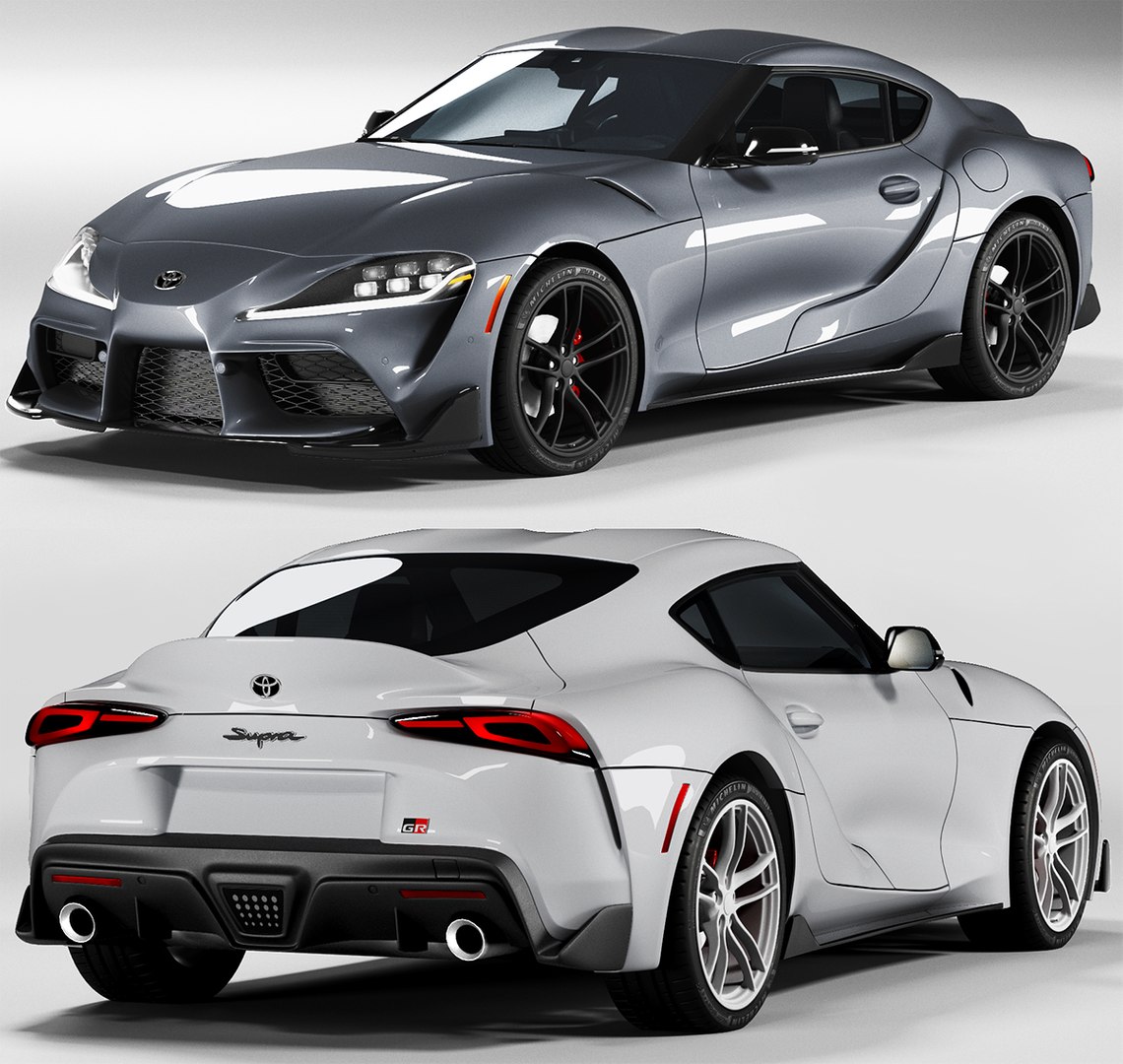Toyota Supra Gr 3D Model - TurboSquid 1521086