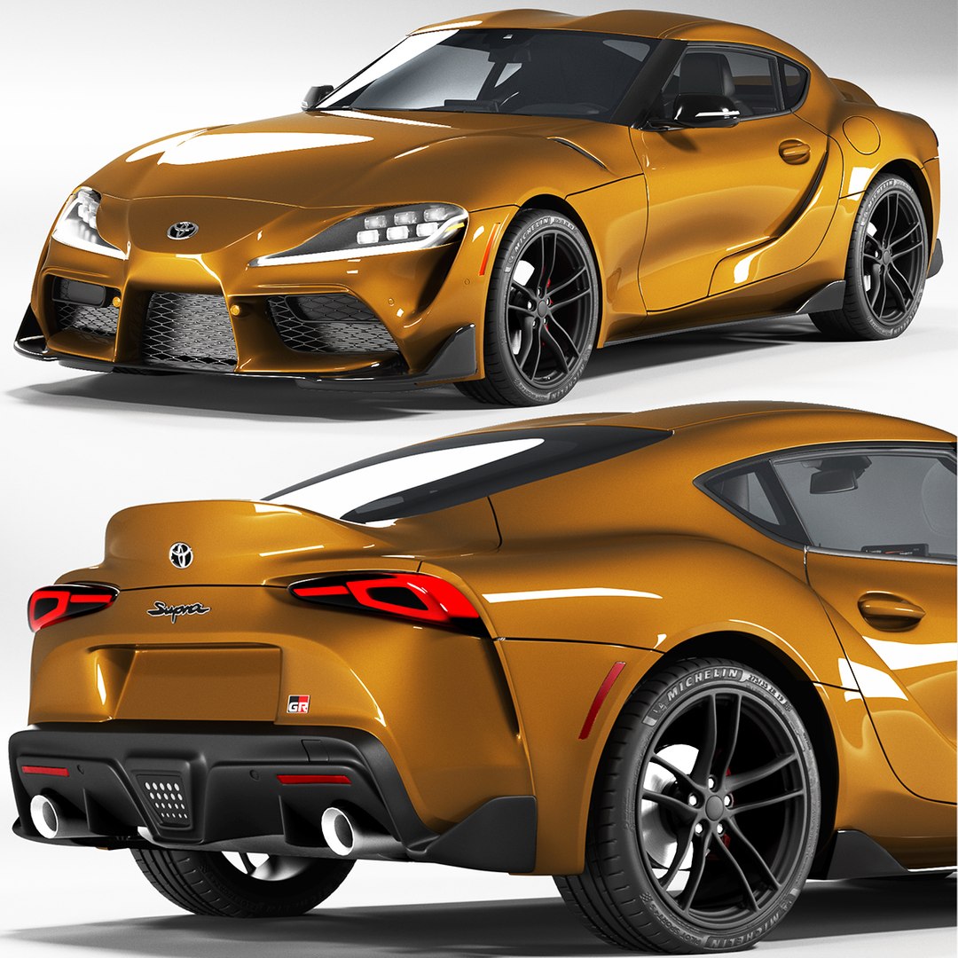 Toyota Supra Gr 3D Model - TurboSquid 1521086
