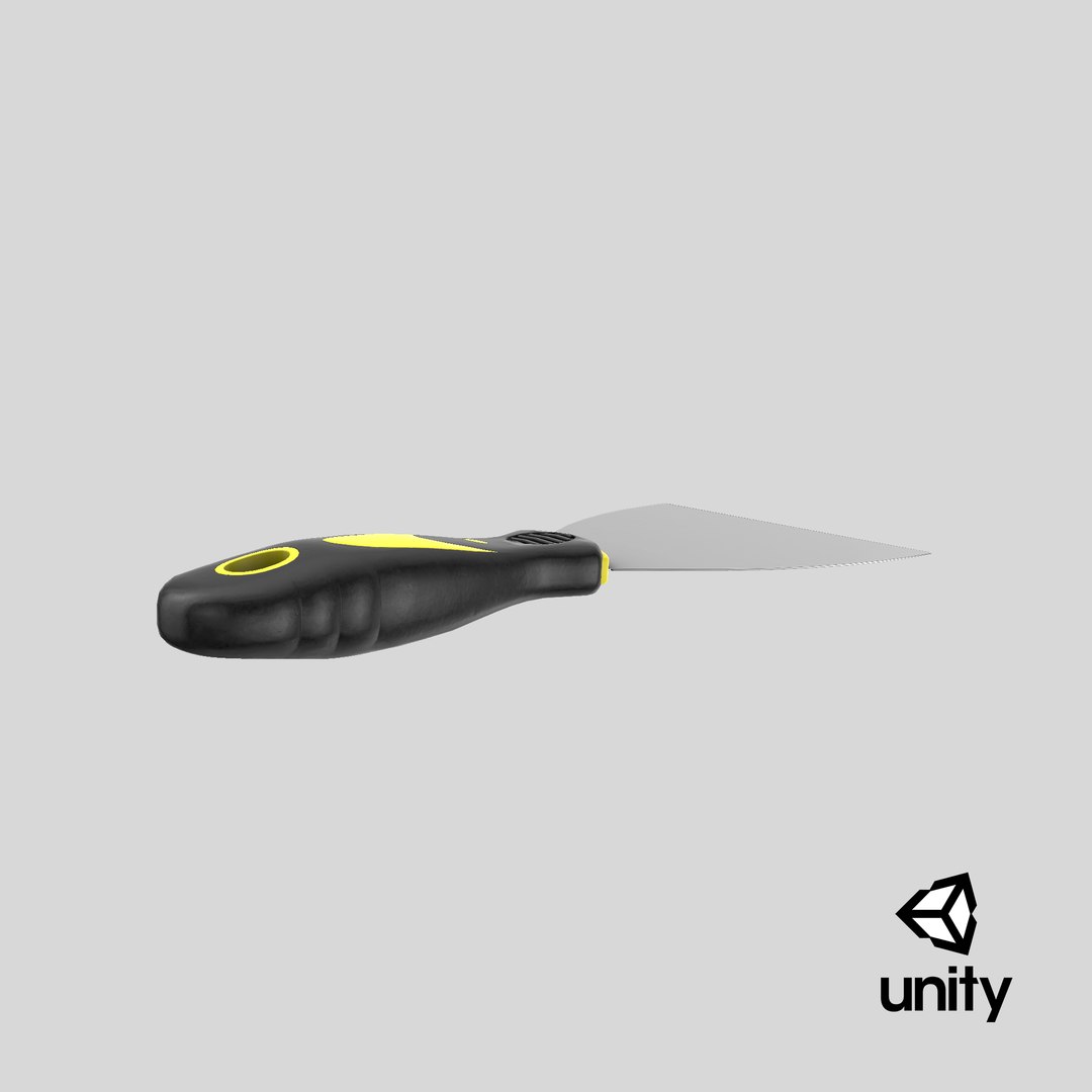 3D Paint Scraper 03 Clean And Dirty Model - TurboSquid 2098336