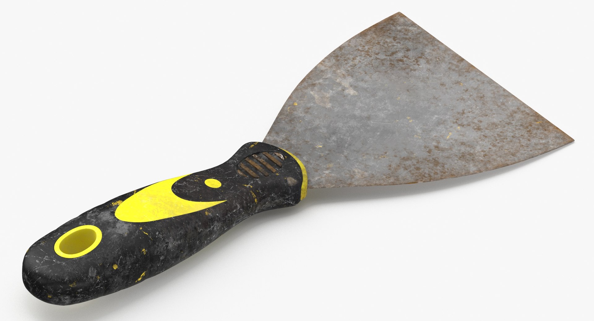 3D Paint Scraper 03 Clean And Dirty Model - TurboSquid 2098336