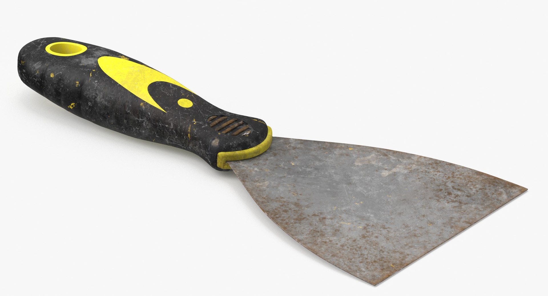 3D Paint Scraper 03 Clean And Dirty Model - TurboSquid 2098336