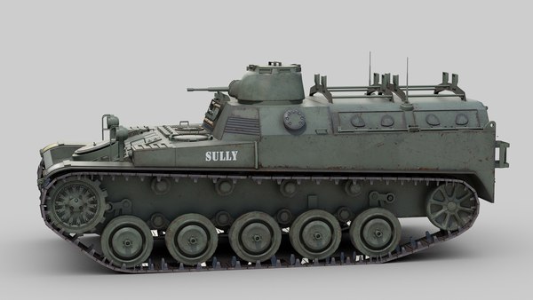 combat apc army 3d model