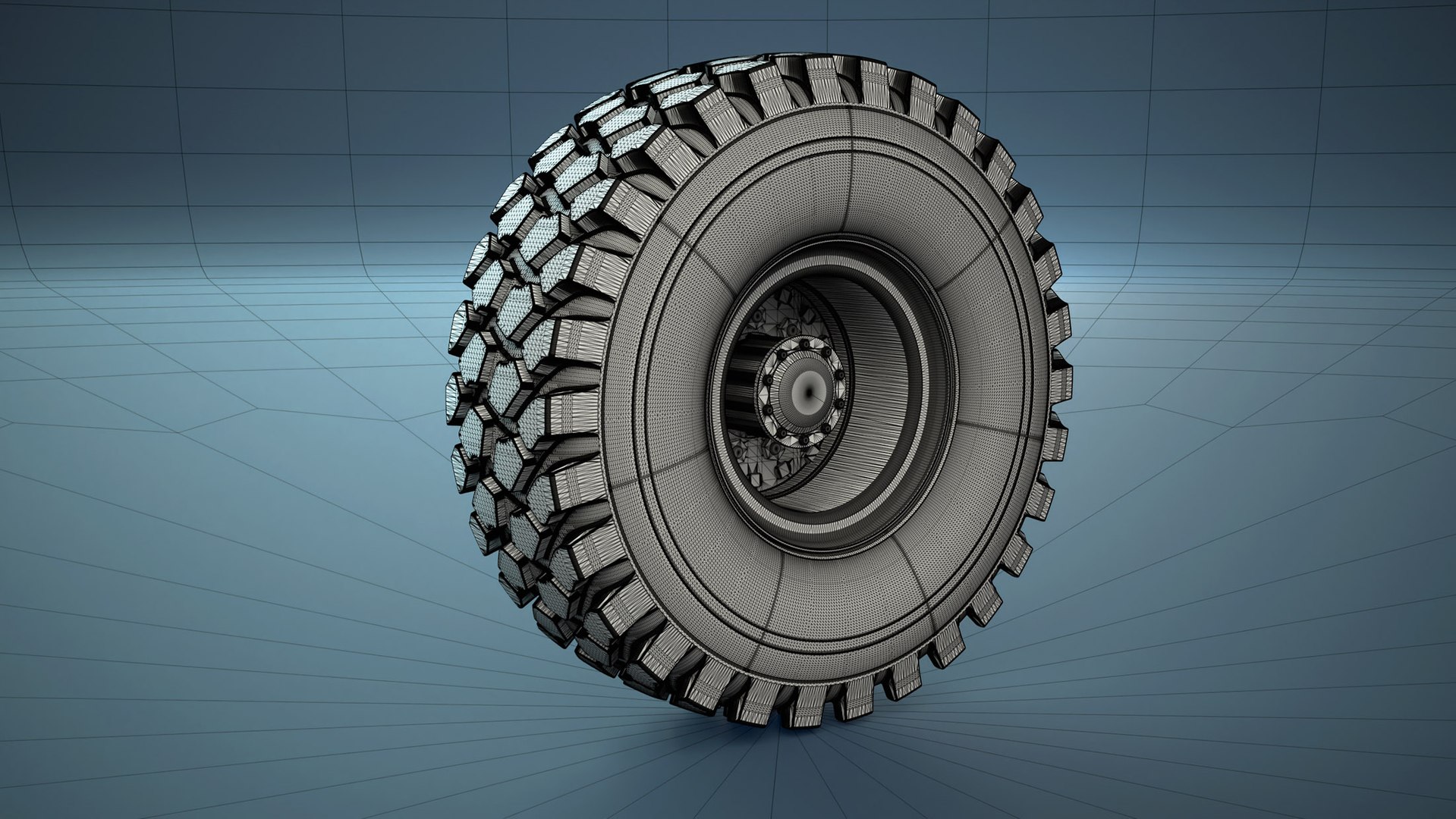 HEMTT Wheels High-Poly 3D - TurboSquid 2185105