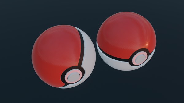 modelo 3d Pokebolas - TurboSquid 2237495