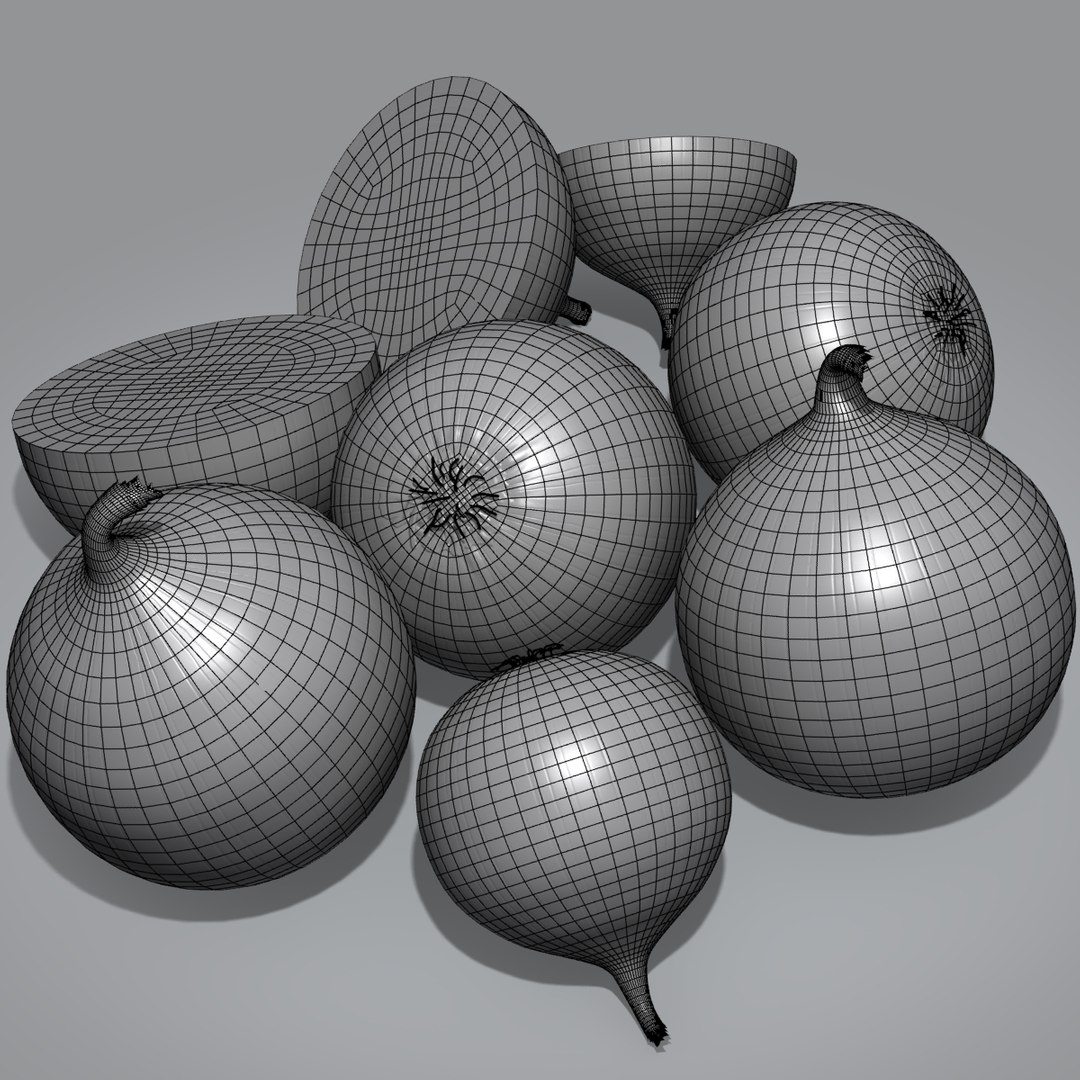 Obj Realistic Onions