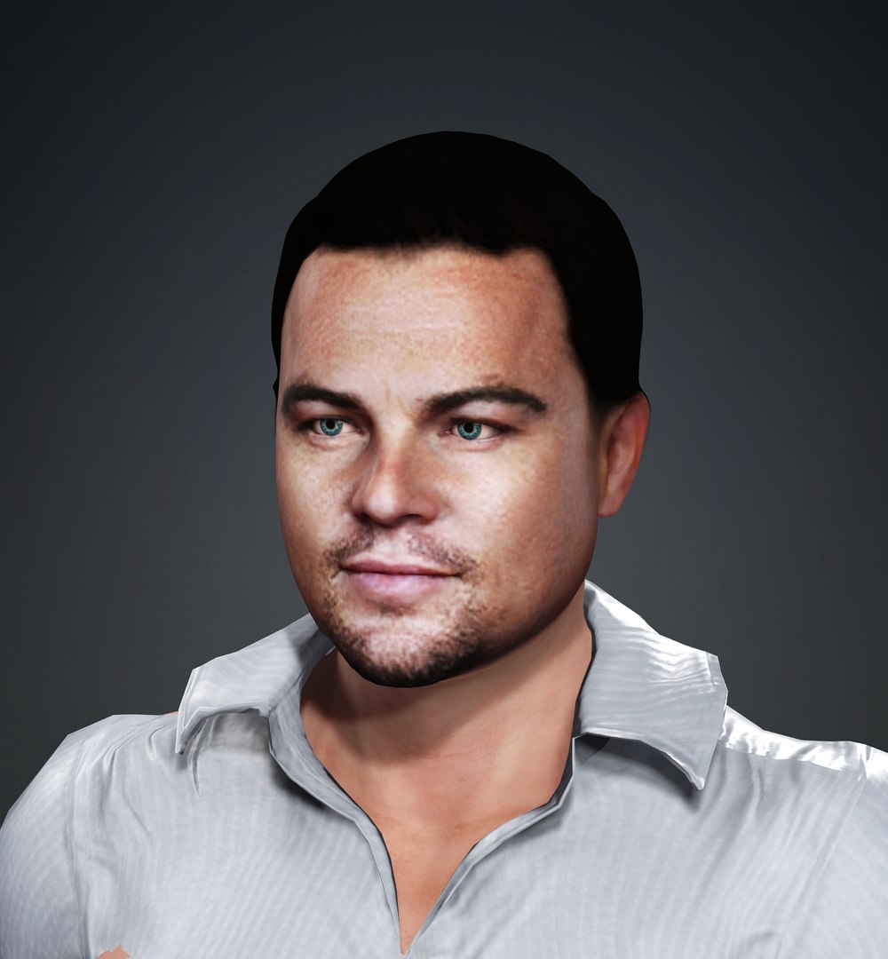 3D Leonardo DiCaprio Model - TurboSquid 2284423